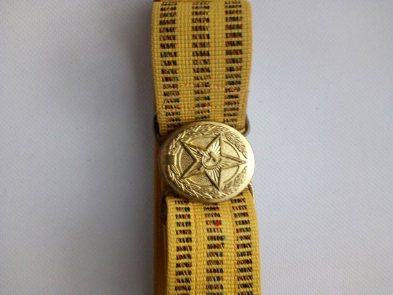 Soviet officer Parade Belt Ceremonial parade, vintage… - Gem