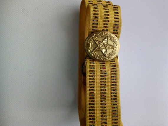 Soviet officer Parade Belt Ceremonial parade, vintage… - Gem