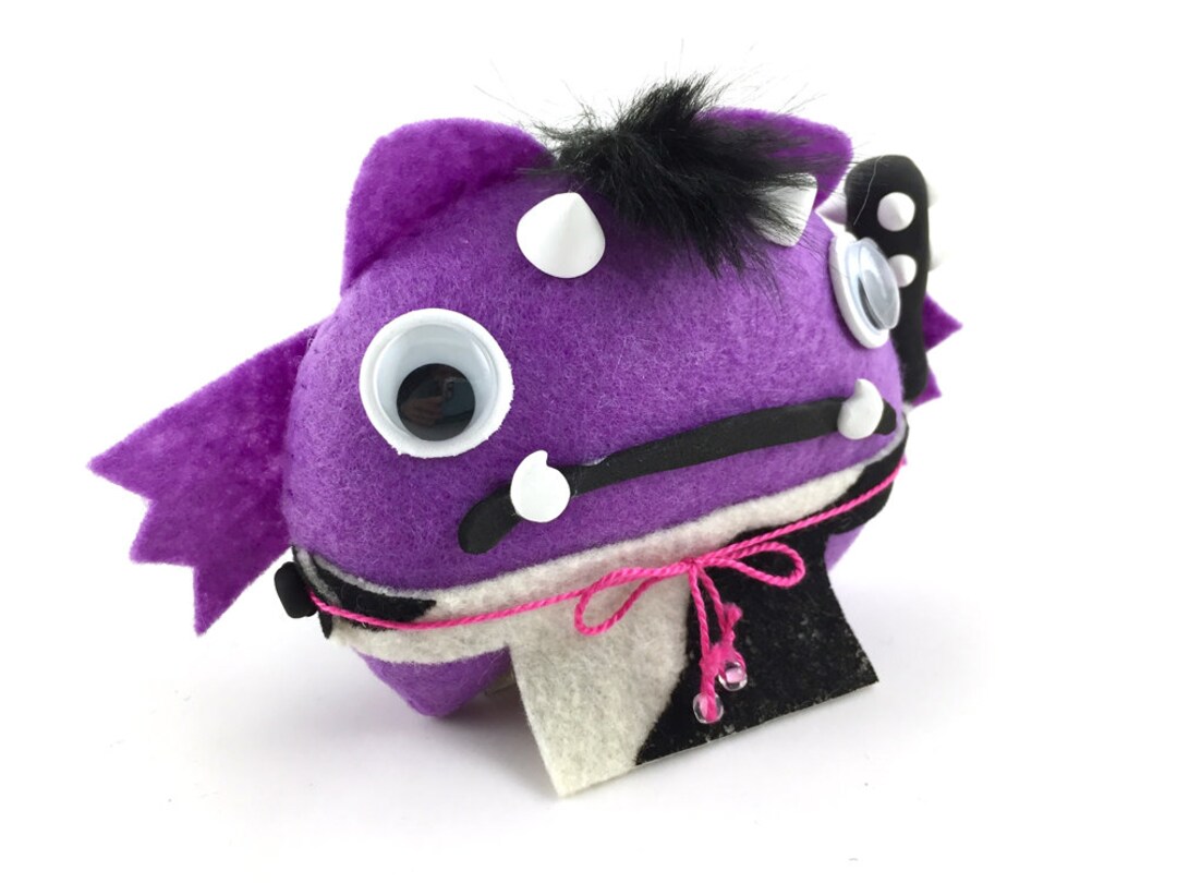 Cute Handmade Japanese Mythology Monster Art Doll - Collectible ...