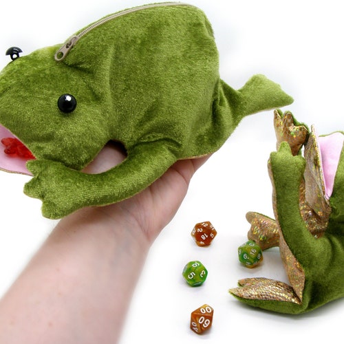 Frog Plush Dice Holder Frog Plushie Dice Bag Dnd Dice - Etsy Canada