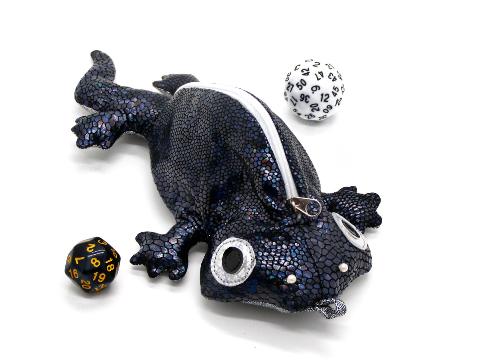 Crested Gecko Dnd Dice Bag, Dice Storage, Dice Holder, Dnd Gifts ...