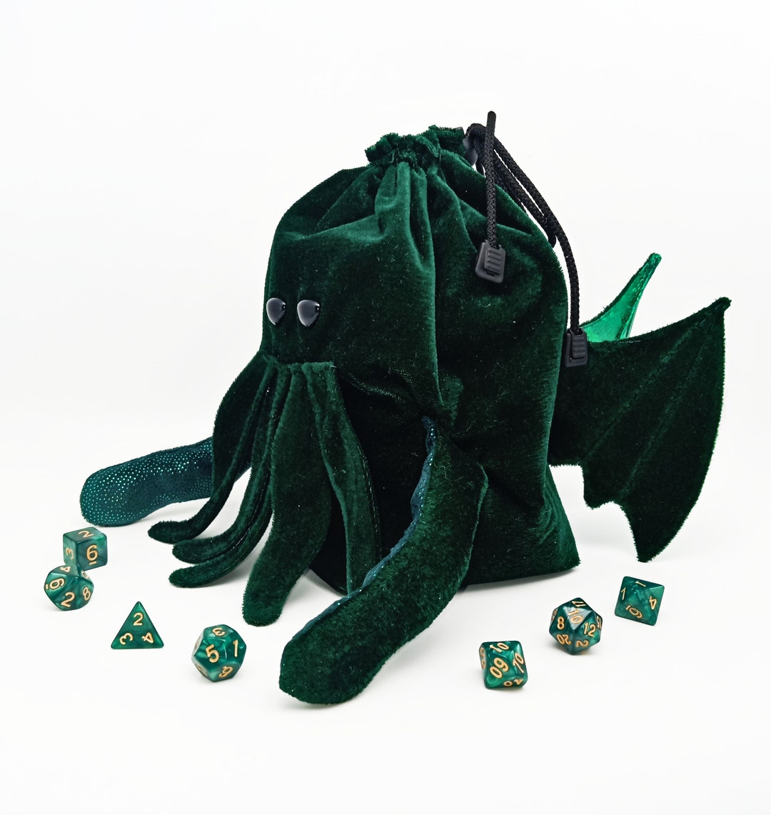 Cthulhu Dice Bag Cryptid Plush Dice Holder Dnd Gifts - Etsy