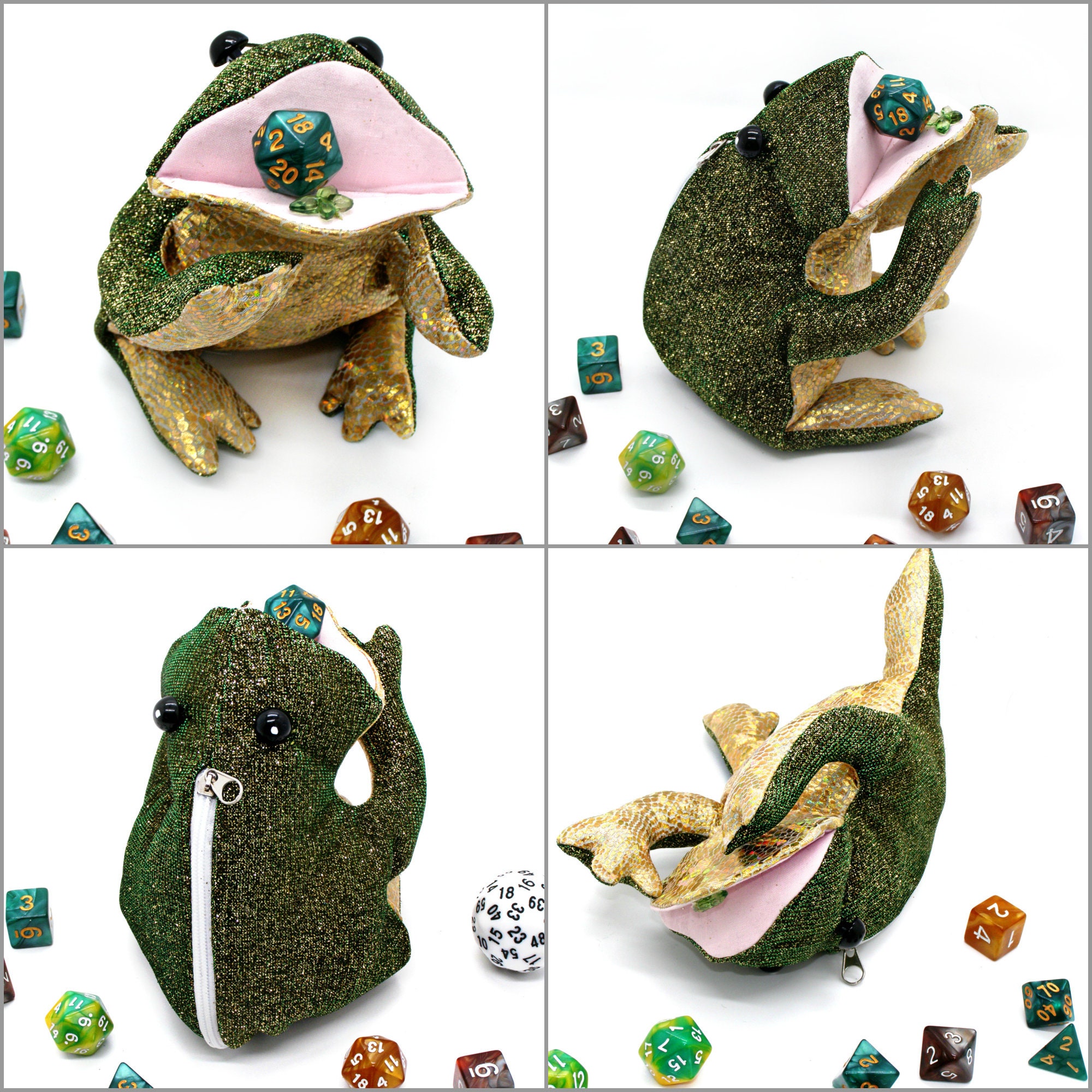 Frog Plush Dice Holder Frog Plushie Dice Bag Dnd Dice - Etsy Canada