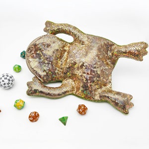 Frog Plush Dnd Dice Holder Dice Bag - Etsy