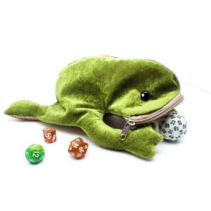 Frog Plush Dnd Dice Holder Dice Bag - Etsy