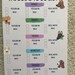 The Dog's to Do List, Pet Parent Checklist, Dog Schedule, Daily Dog ...