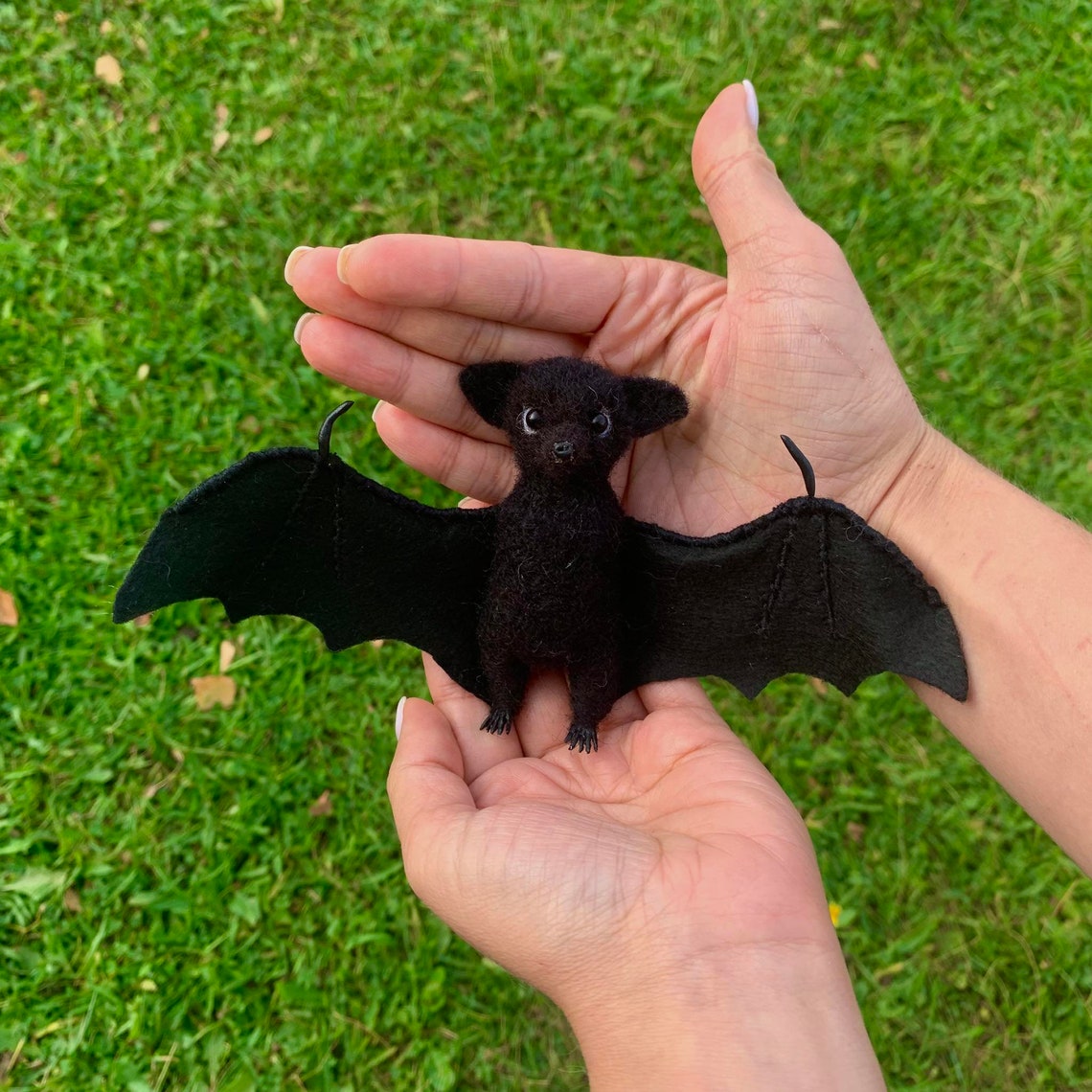 How to Create Needle Felted Realistic Bat With Movable Wings PDF ...