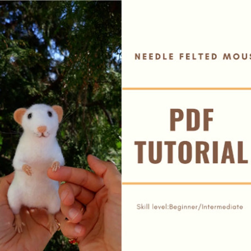 Felt Mouse Pattern - Etsy