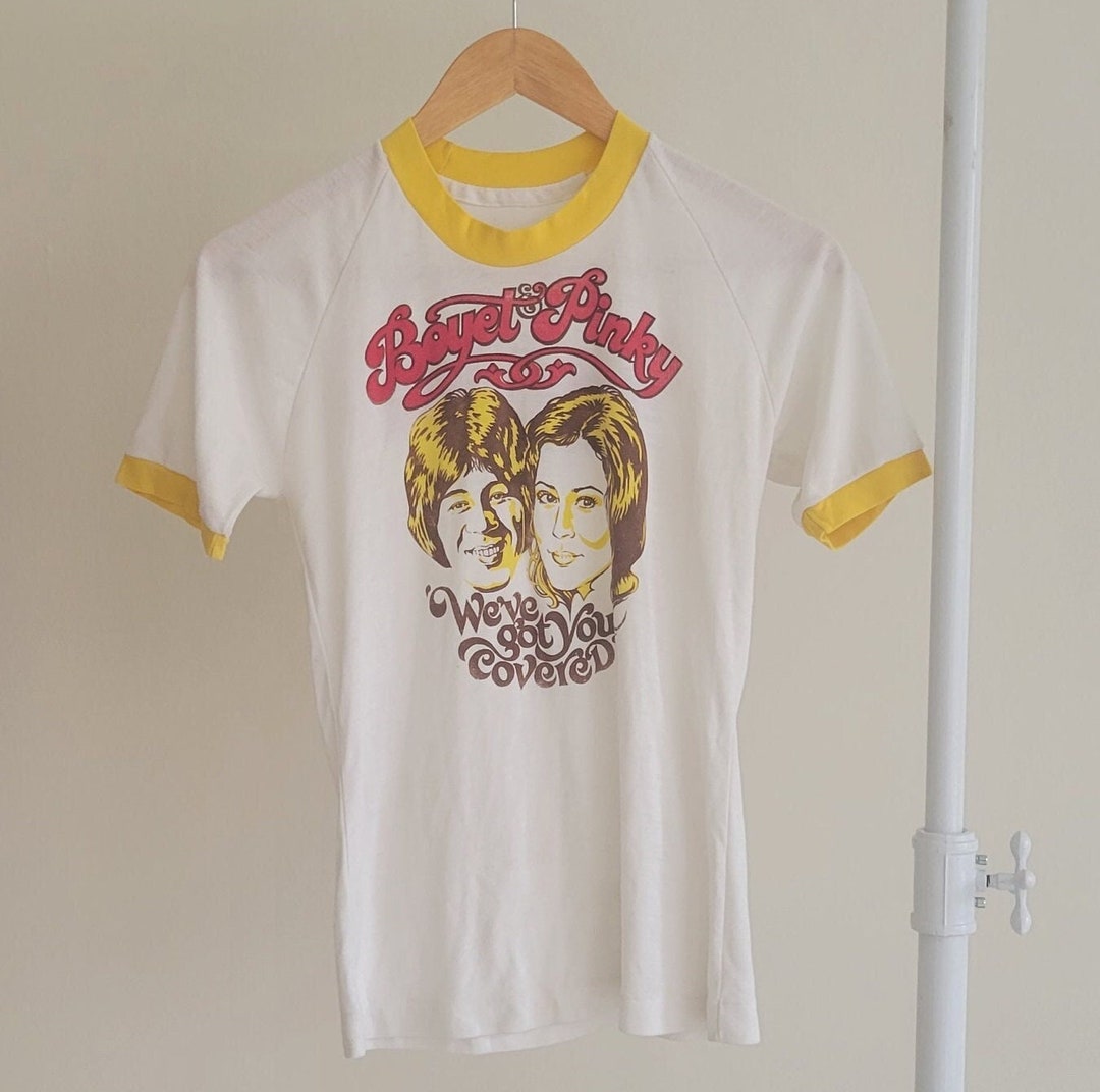 70s Ringer Baby Doll Tee - Etsy