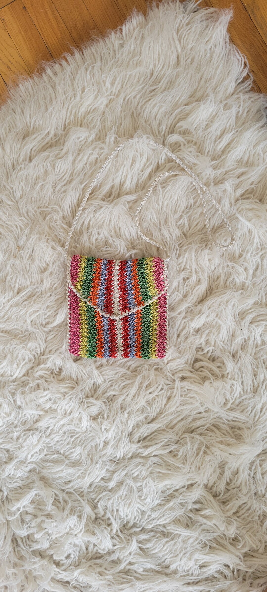 60s Bobbie Jerome Mini Rainbow Crossbody/made in Italy - Etsy