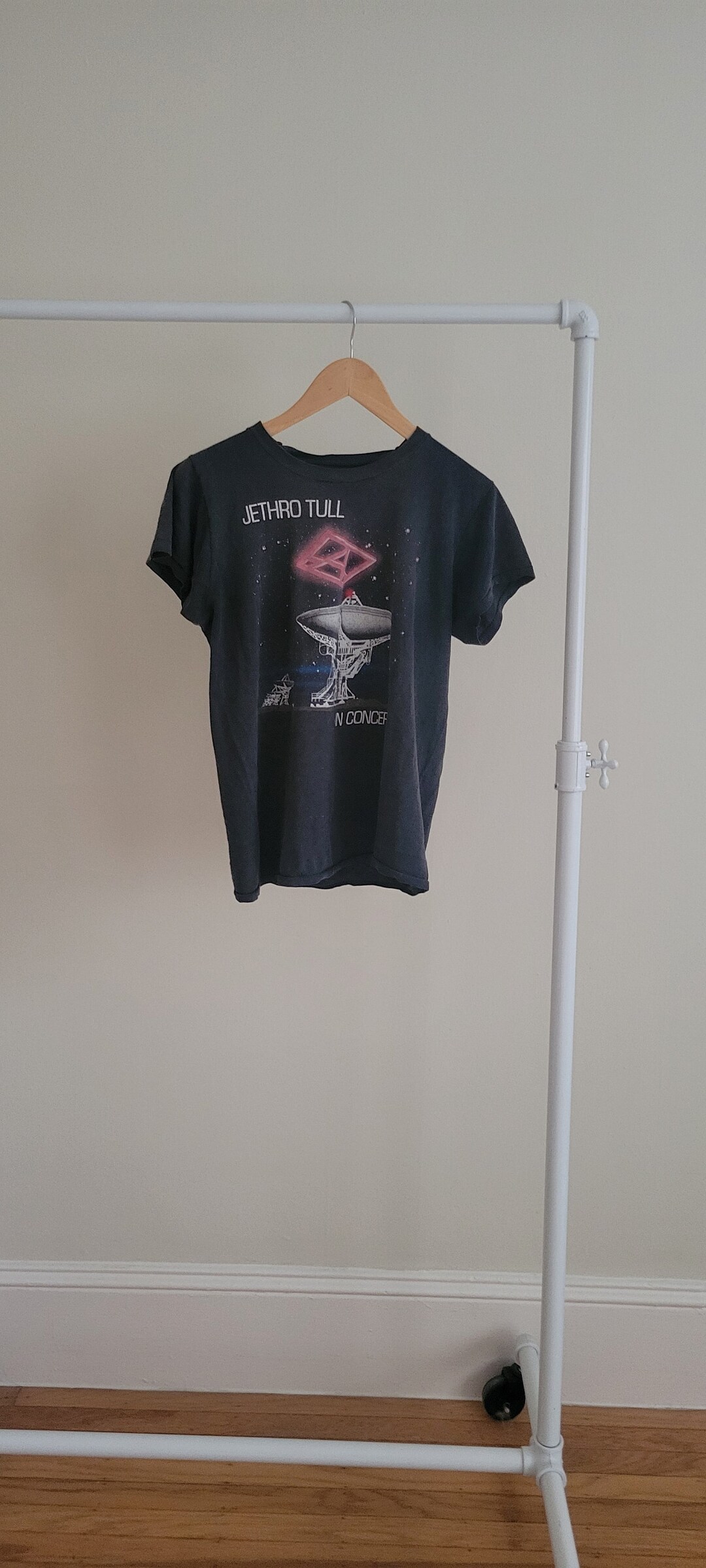 80s Jethro Tull Concert Tee/single Stitch/vintage Size Medium/100% ...