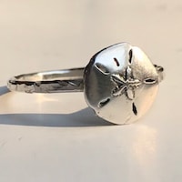 Tidepool Ring - Solid 14K Gold - Ocean Diver Beachcomber Band - Etsy