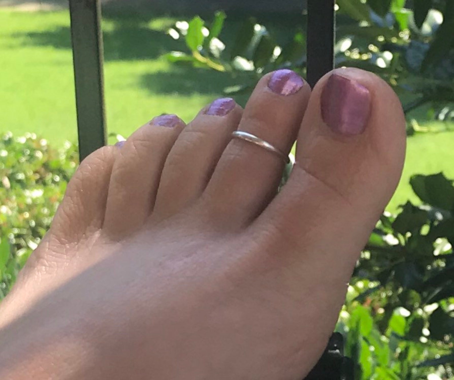 Toe Ring Sterling Silver Toe Ring Band Toe Ring Beach - Etsy