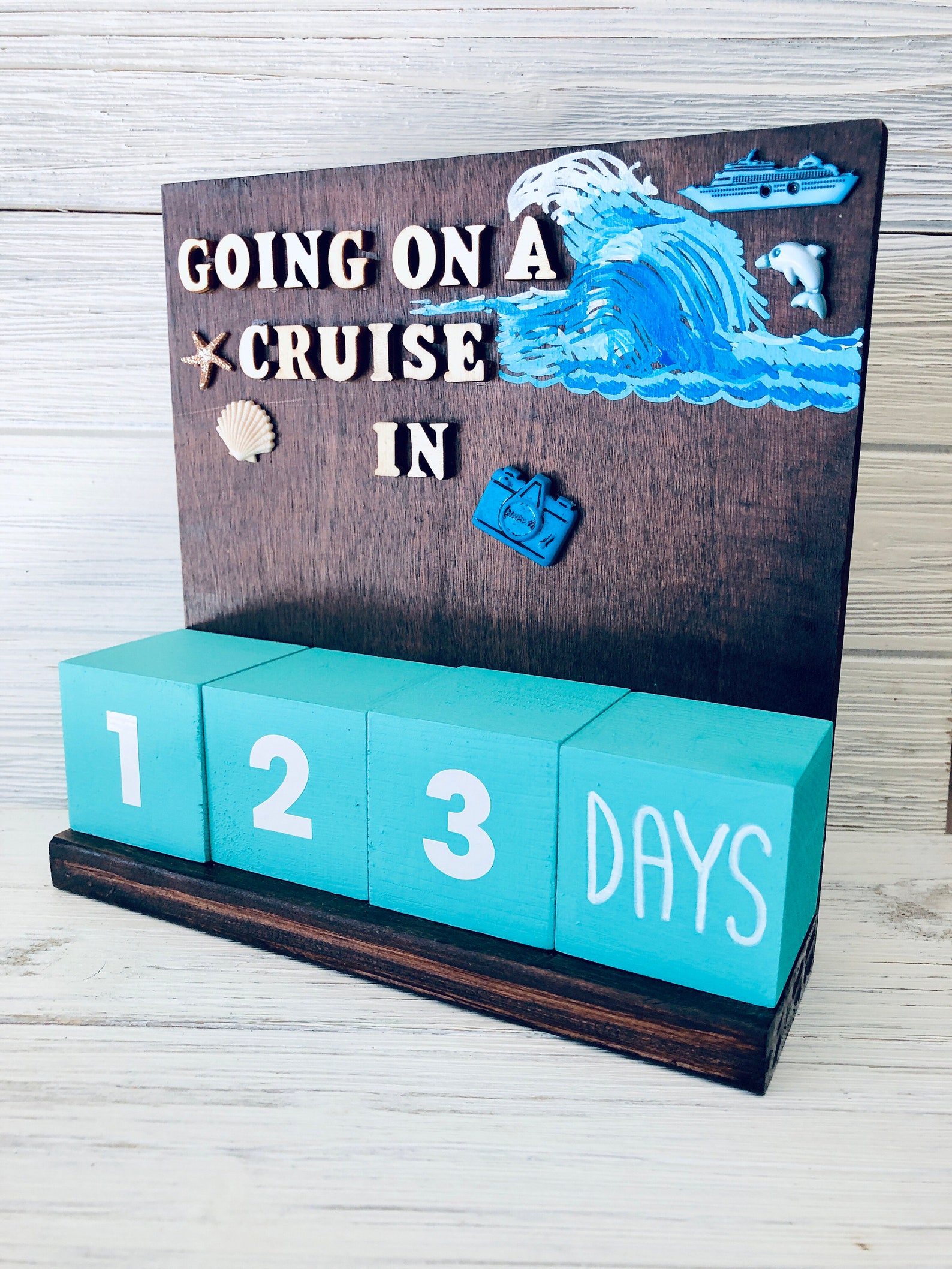 Cruise Countdown Calendar: Honeymoon Vacation Gift - Etsy