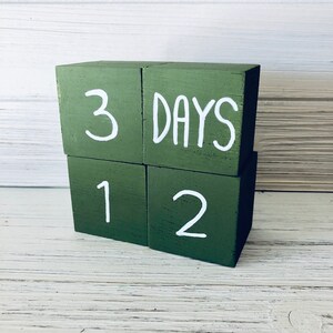 US Army Soldier Military Countdown Calendar Boots Design - Etsy