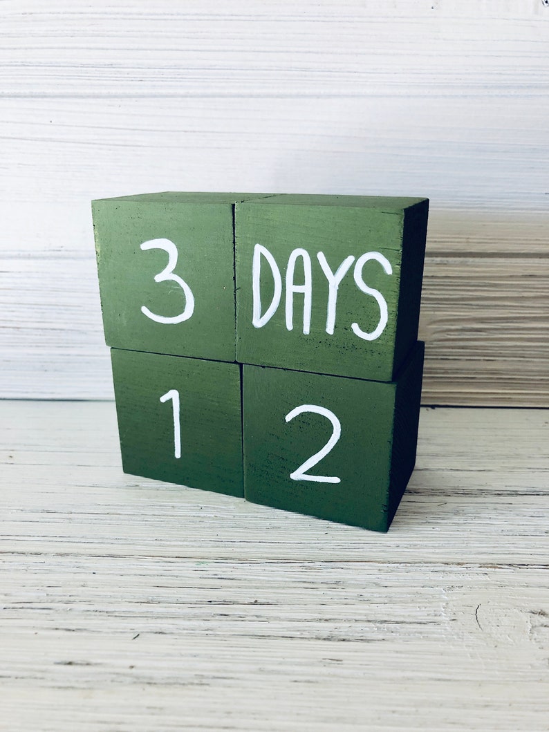 US Army Soldier Military Countdown Calendar Boots Design - Etsy