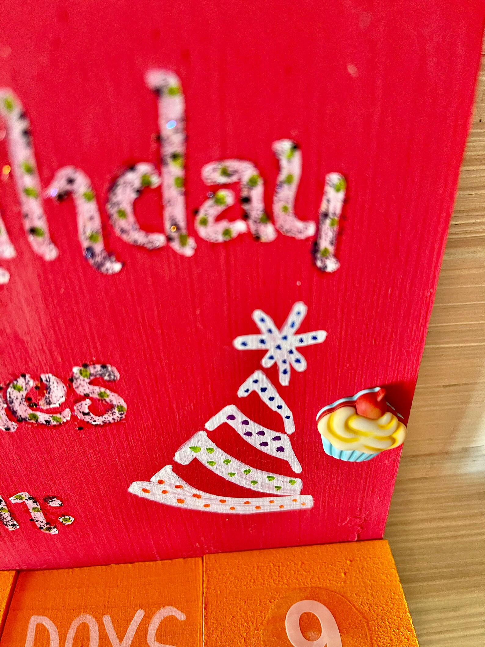 Happy Birthday Countdown Calendar Birthday Gift Gift for - Etsy