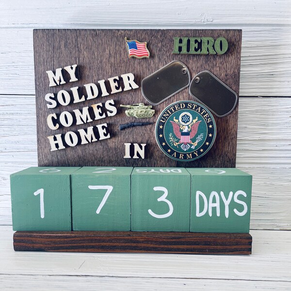 Military Wall Calendar - Etsy