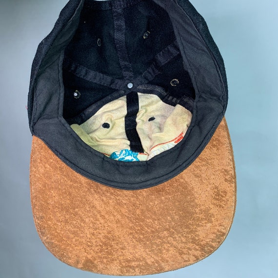 Vintage 1997 Auto Trader Hat Retro Suede Visor Tourin… - Gem