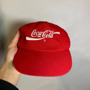 Vintage 90s Coca-cola Cap Authentic Retro Coke Baseball Embroidered ...