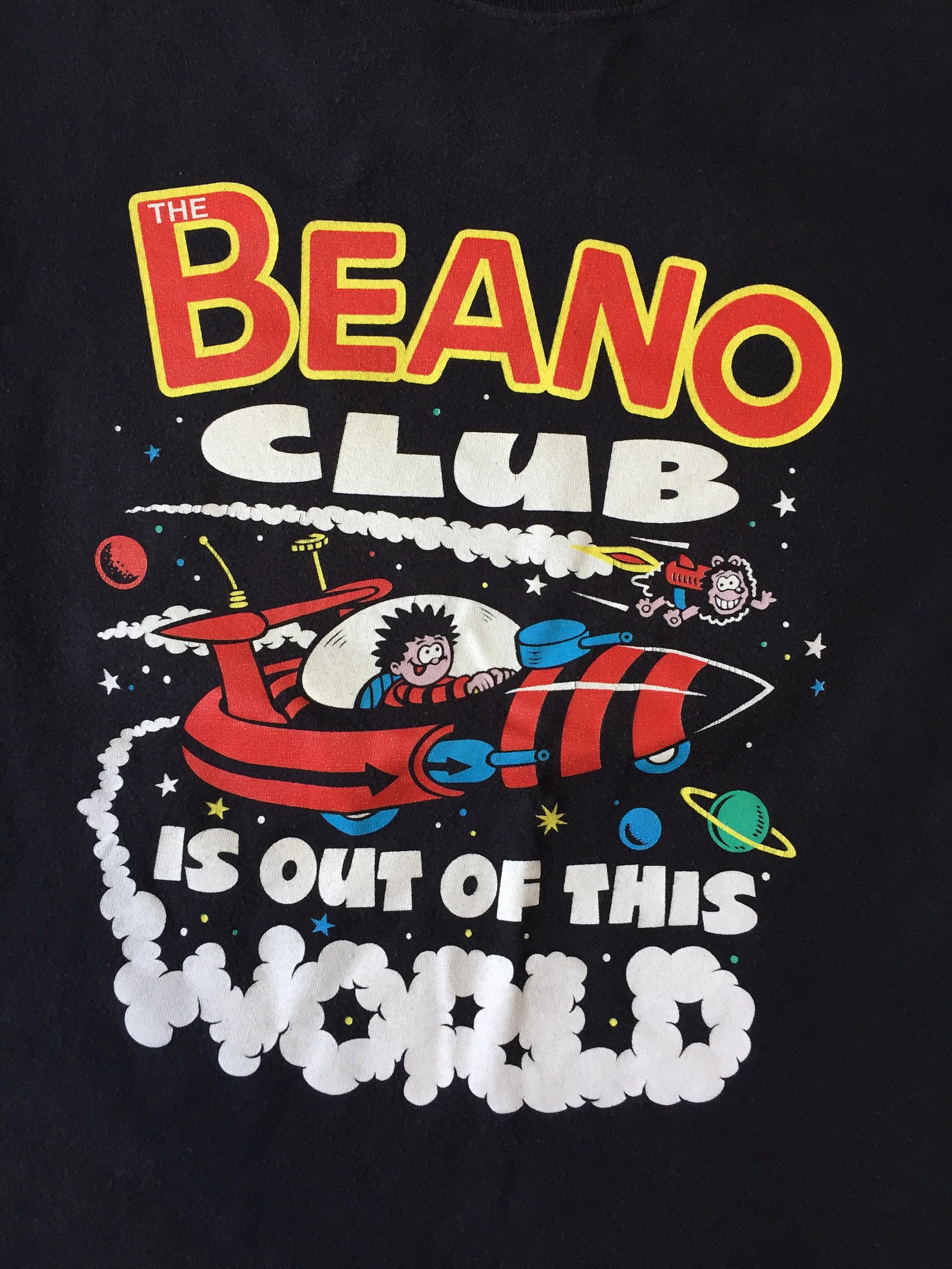 Vintage 1999 the Beano Club is Out of This World T-shirt - Etsy