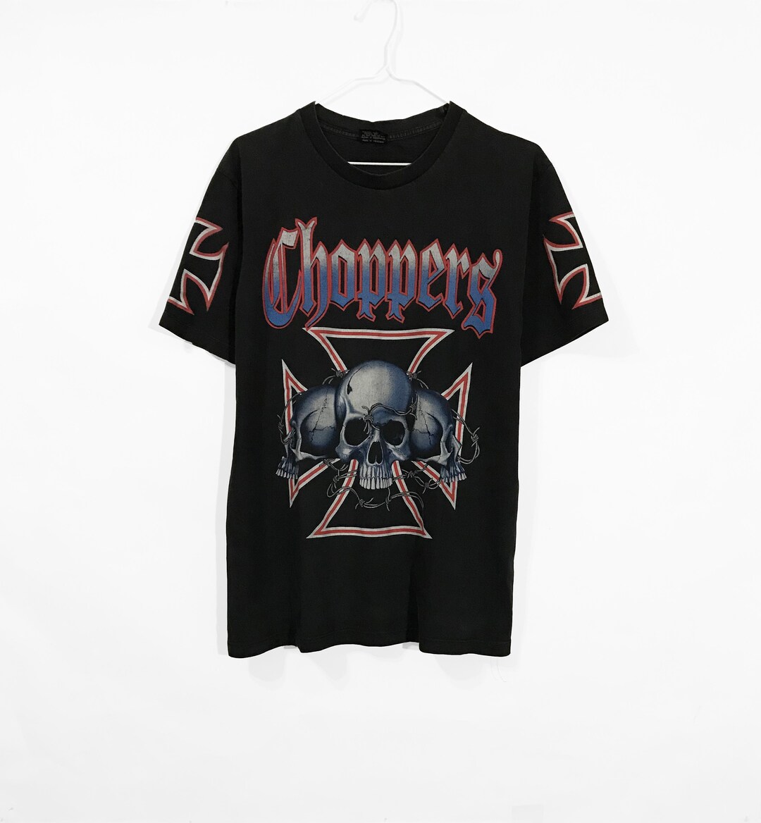 Vintage Choppers T-shirt Rare Biker Motorcycling Retro - Etsy