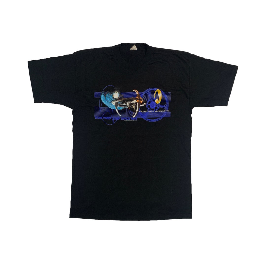 Vintage 1999 Star Trek Deep Space Nine T-shirt Rare A Bold New - Etsy