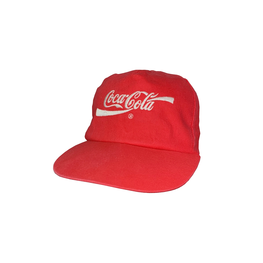 Vintage 90s Coca-cola Cap Authentic Retro Coke Baseball Embroidered ...