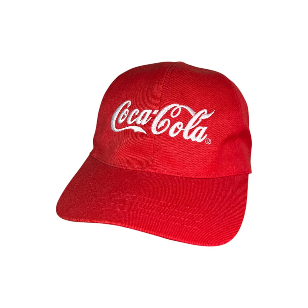 Vintage Coca-cola Cap Authentic Retro Coke Baseball Embroidered Logo ...
