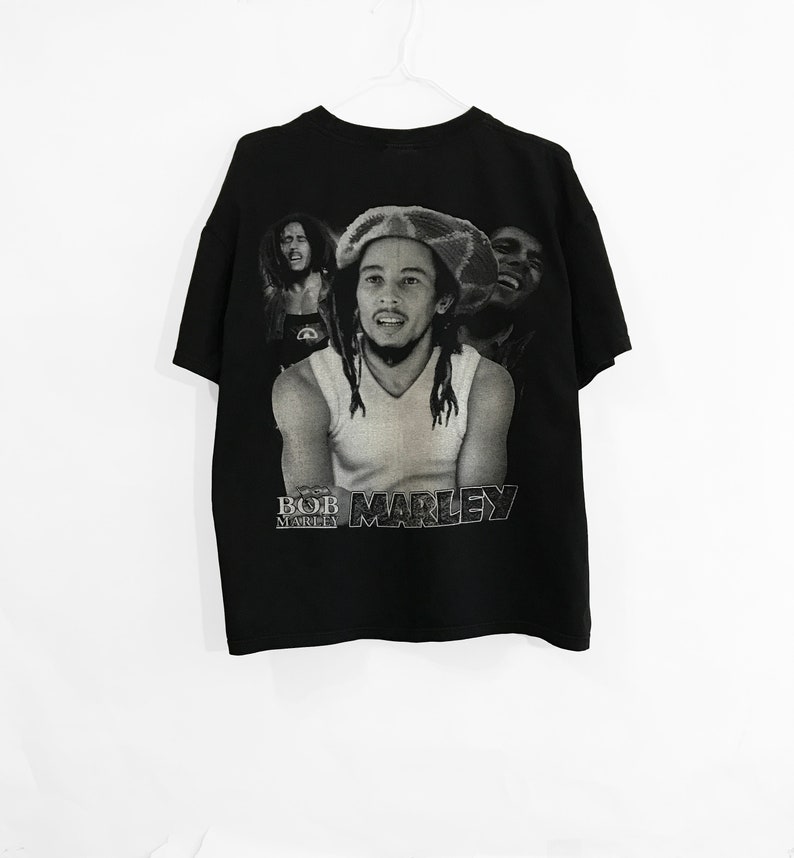 Vintage Bob Marley T Shirt Rare Reggae Ska Rocksteady Folk Etsy