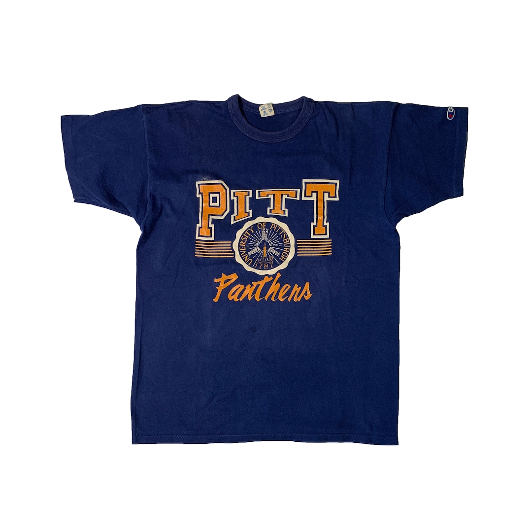 Vintage Pitt Panthers University of Pittsburgh T-shirt by Champion ...