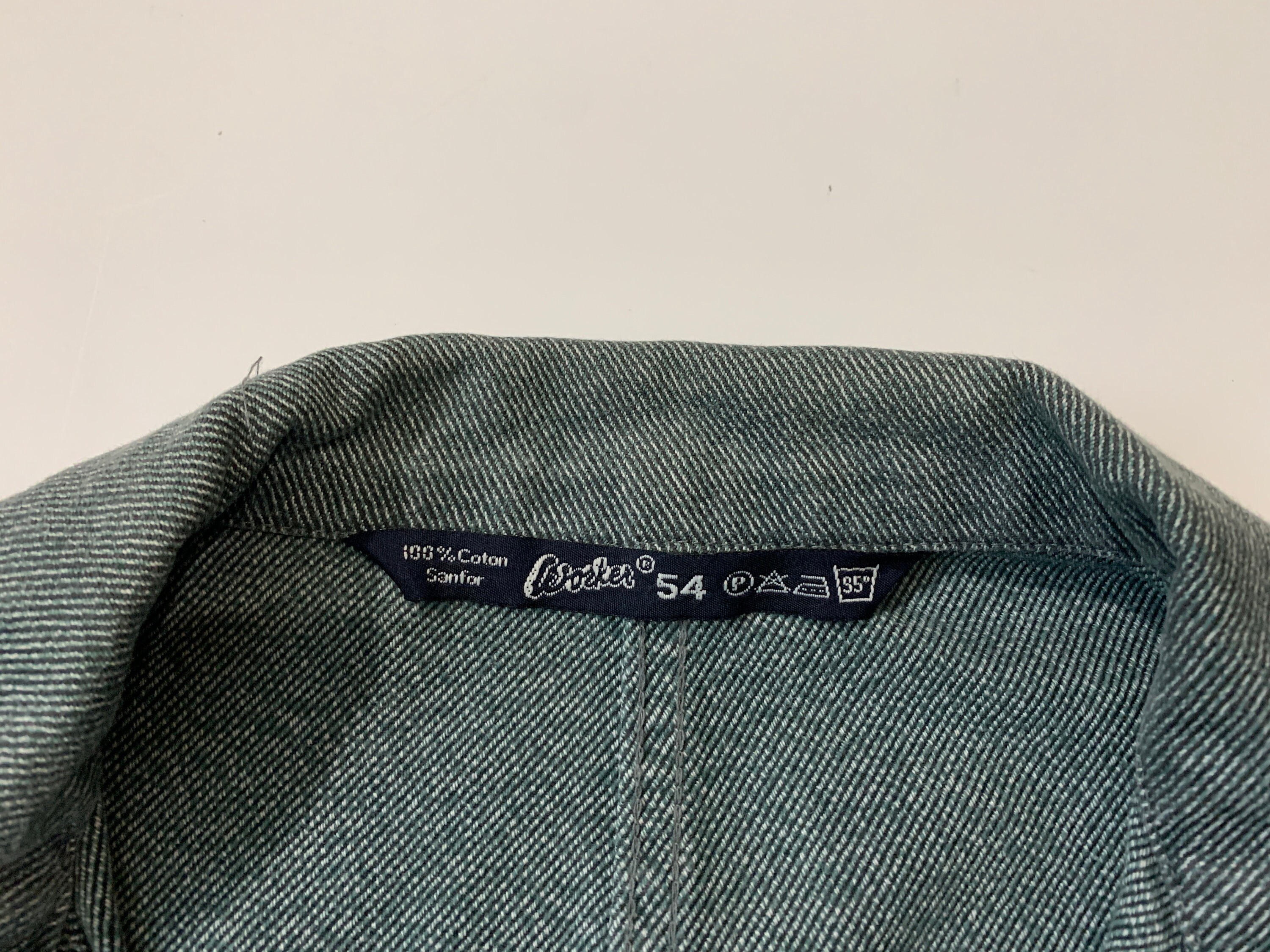 Vintage Worker Jacket Retro Workwear French Button Down Shirt - Etsy