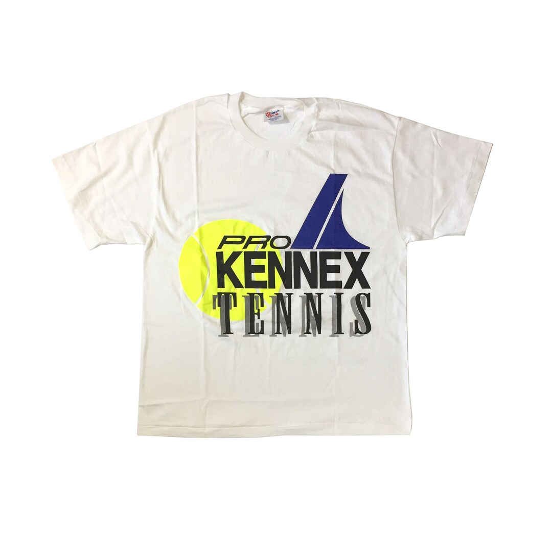 Vintage 90s Pro Kennex Tennis T-shirt Retro Sportswear Big Logo Graphic ...