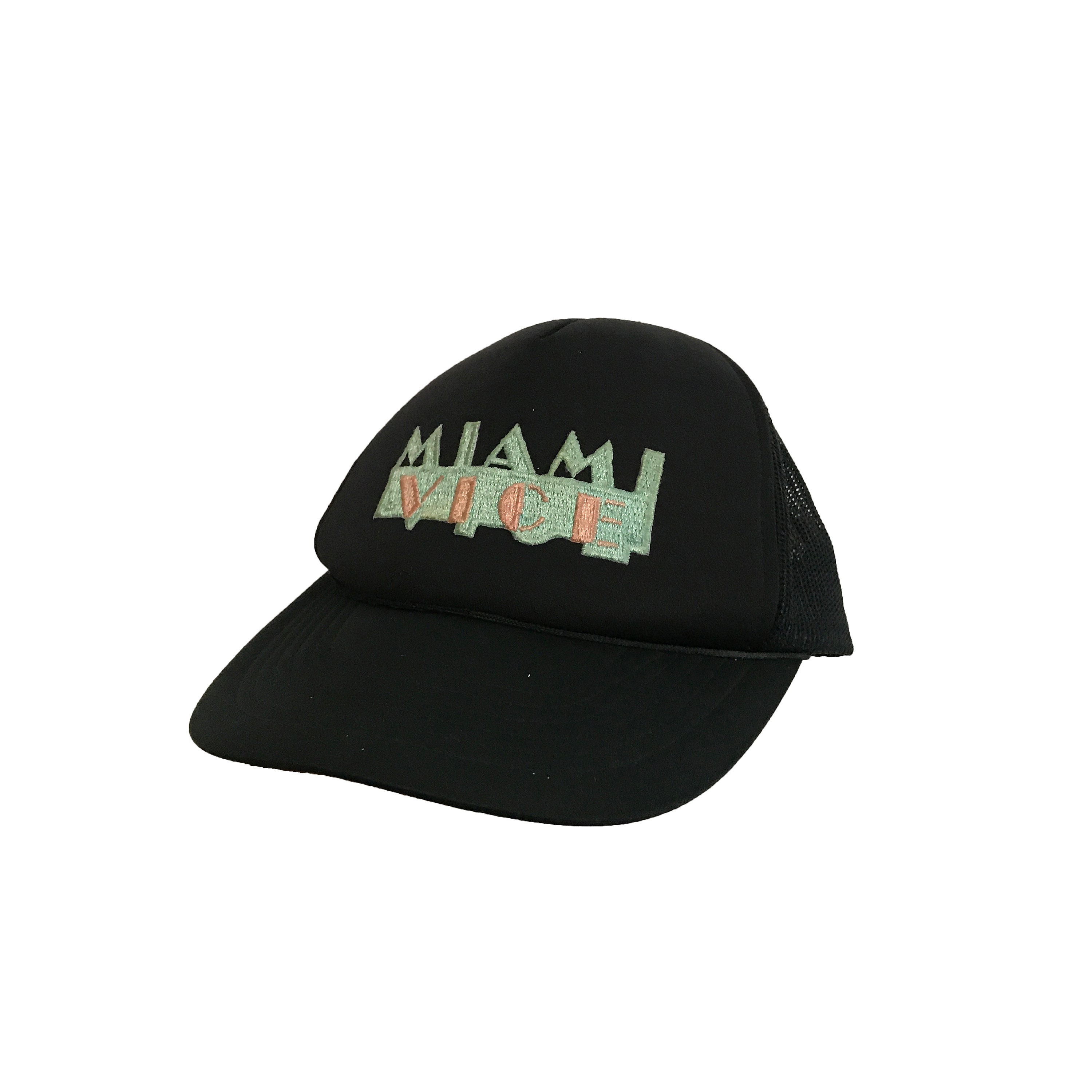 Vintage Miami Vice Trucker Distressed Cap Rare Crime Drama TV - Etsy