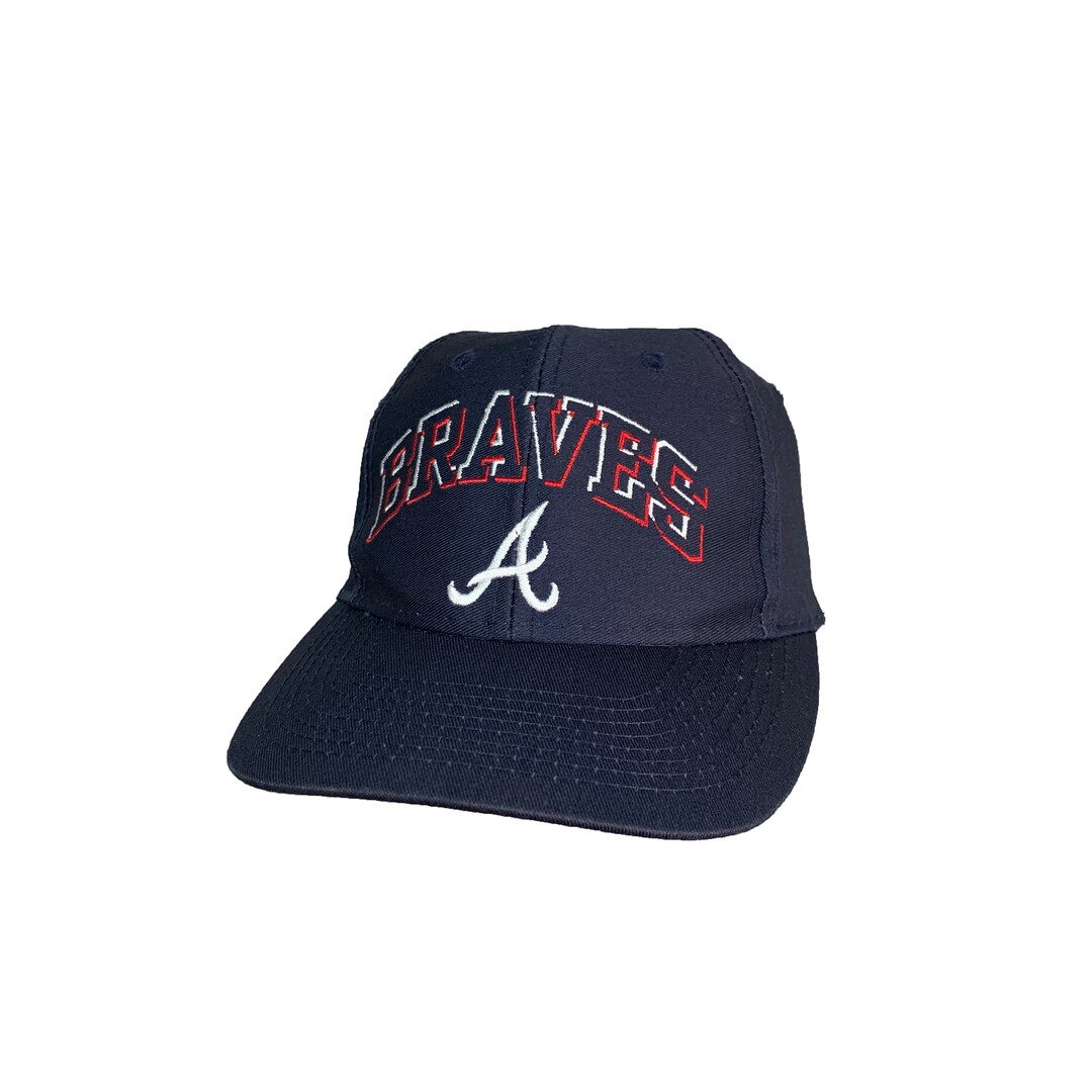 Vintage 90s Atlanta Braves Cap by Logo Athletic Authentic Retro Team ...