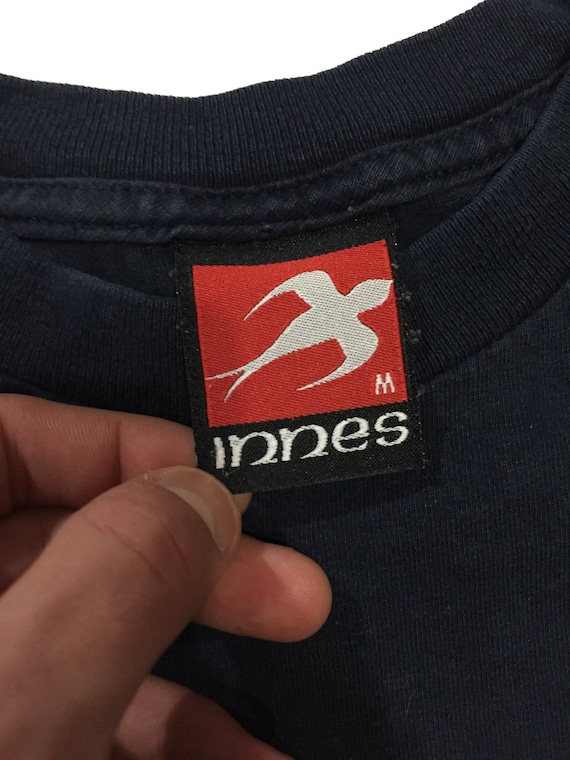 Vintage 90's Innes Skateboarding T-shirt Rare Old Sch… - Gem