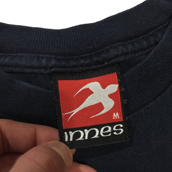 Vintage 90s Innes Skateboarding T-shirt Rare Old Scho… - Gem