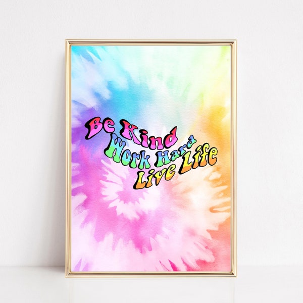Modern Tie Dye - Etsy