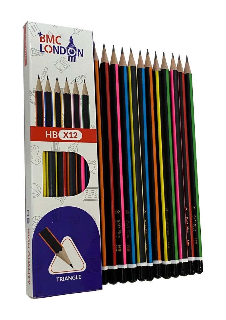 36x HB Pencils School Office Art Craft Drawing Break-Resistant Écrivain ...