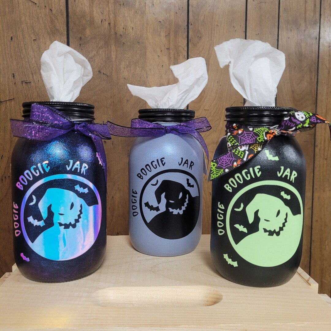Oogie Boogie Tissue Jar, Nightmare Before Christmas Kleenex Dispenser ...