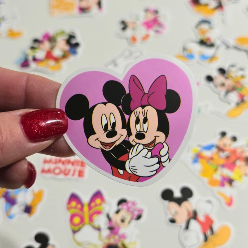 Mickey Stickers - Etsy