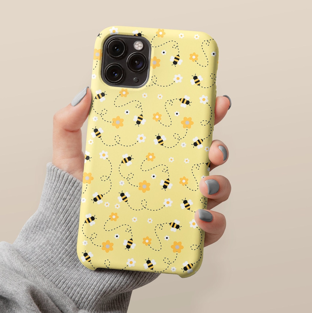 Bumble Bee Phone Case Yellow Buzz Personalized Customized Gift Phone ...