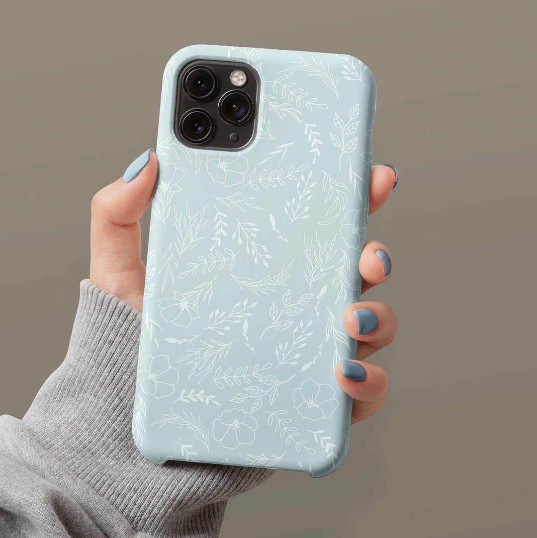 Pretty Pale Baby Light Blue Flower Flower Aesthetic Personalized Gift ...