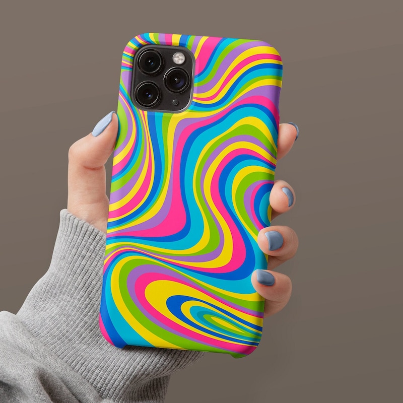 Curly Wave Phone Case - Etsy