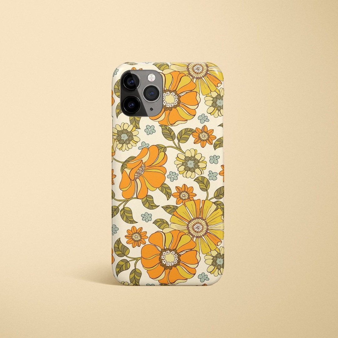 Groovy Flower Floral Daisy Retro Hippie Phone Case 60s 70s 80s Y2K ...