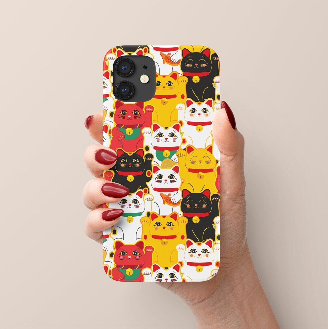 Maneki-neko Japan Good Luck Japanese Cat Personalized Gift Customize ...