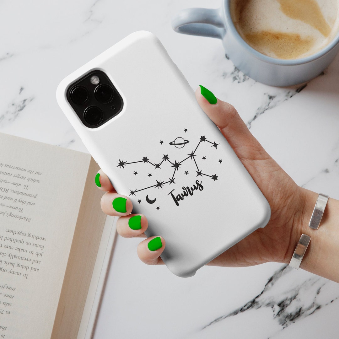 Taurus Phone Case, Zodiac Sign, Personalized Astrology Design, Durable ...