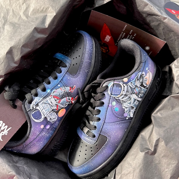 Galaxy Custom Shoes - Etsy