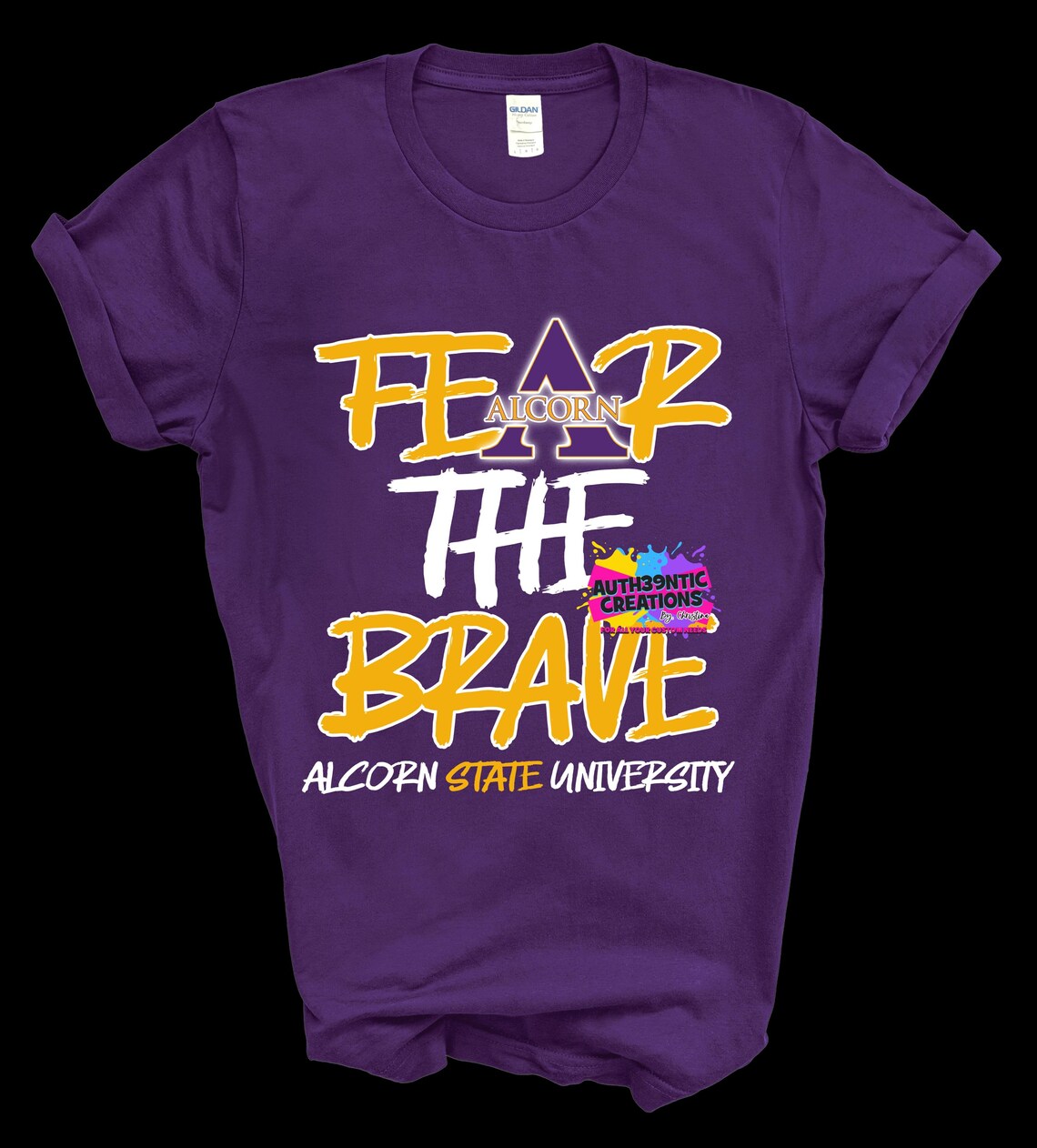 3 Alcorn State Fear the Brave PNG - Etsy