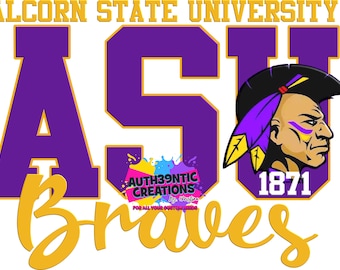 Jsu/alcorn 3D Tee; JSU; Alcorn; 3d Shirt; All Over Print; Alcorn Braves ...